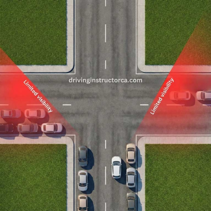 Blind Intersections in California – What Counts, How to Drive Them