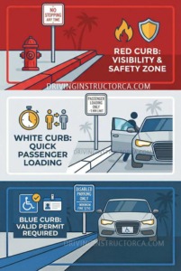 Parking Rules in California – Curb Colors, Hills & DMV Traps