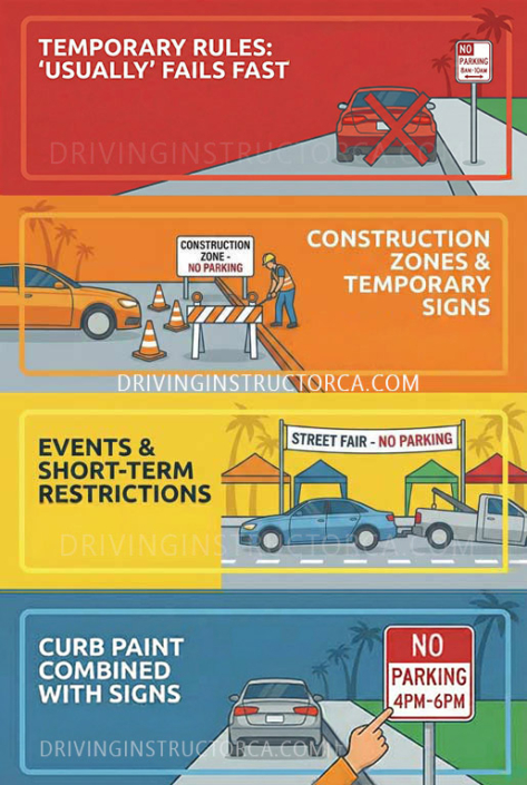 Parking Rules in California – Curb Colors, Hills & DMV Traps